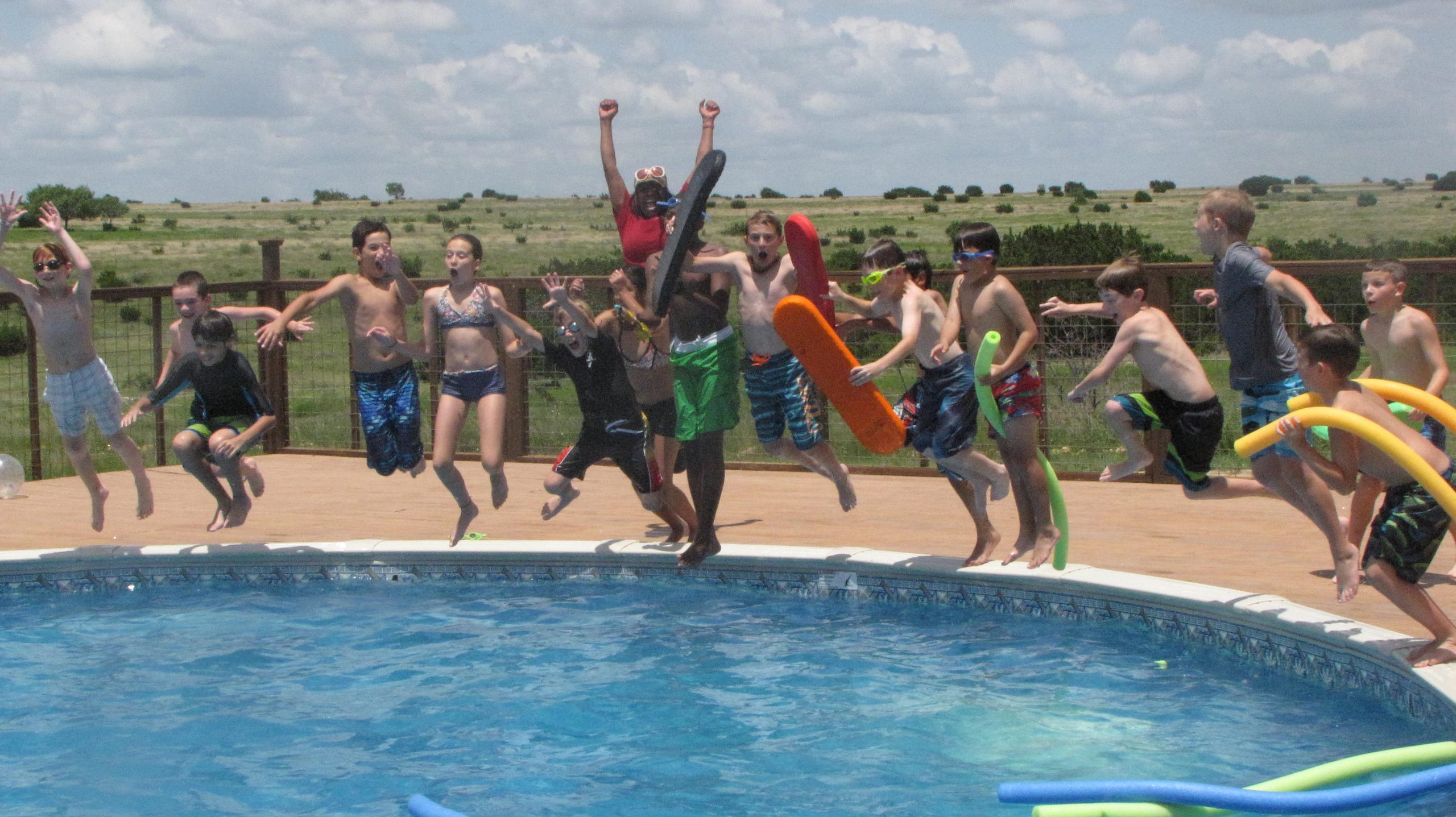 Swim Tests - Motocross Summer Camp | Iron Horse Country Ranch
